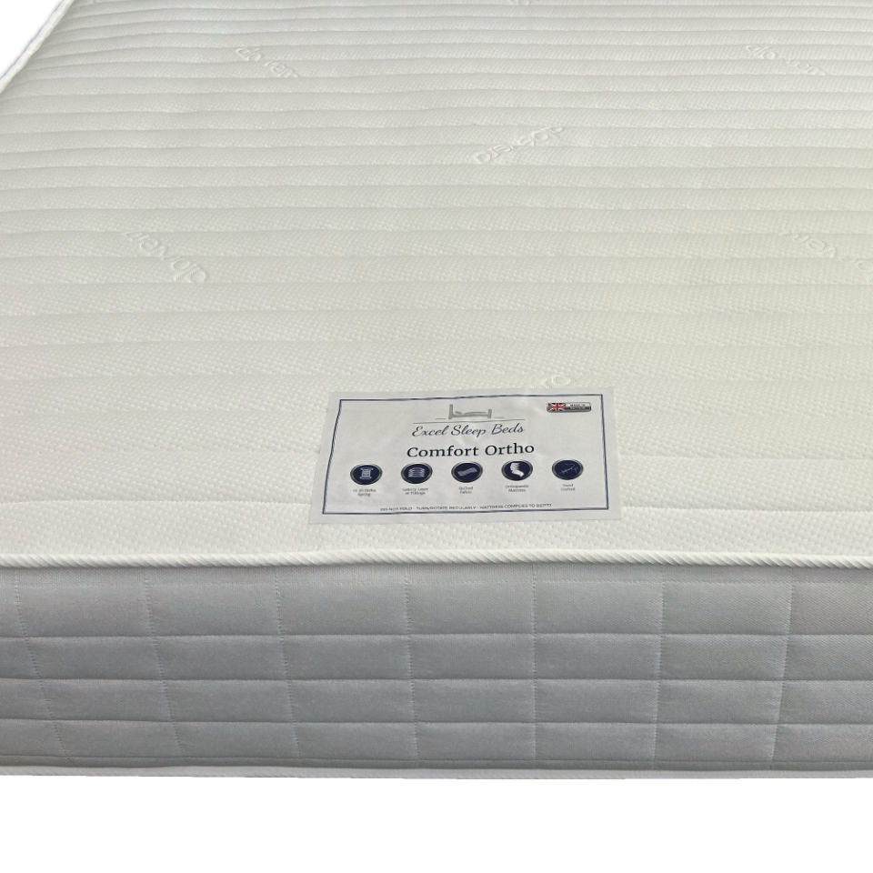 Excel Sleep Beds 150cm (5ft) Comfort Ortho Kingsize Mattress — Bed Shop Tamworth
